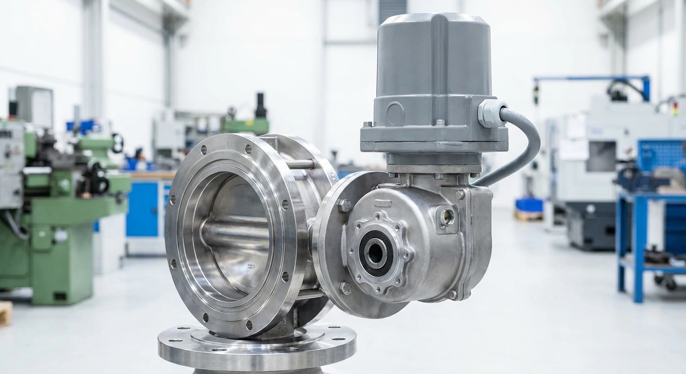 Motorized Butterfly Valve: Working Principle, Types & Applications