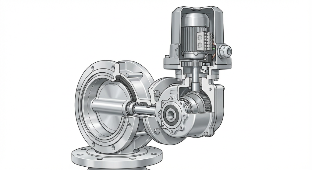Motorized Butterfly Valve: Working Principle, Types & Applications